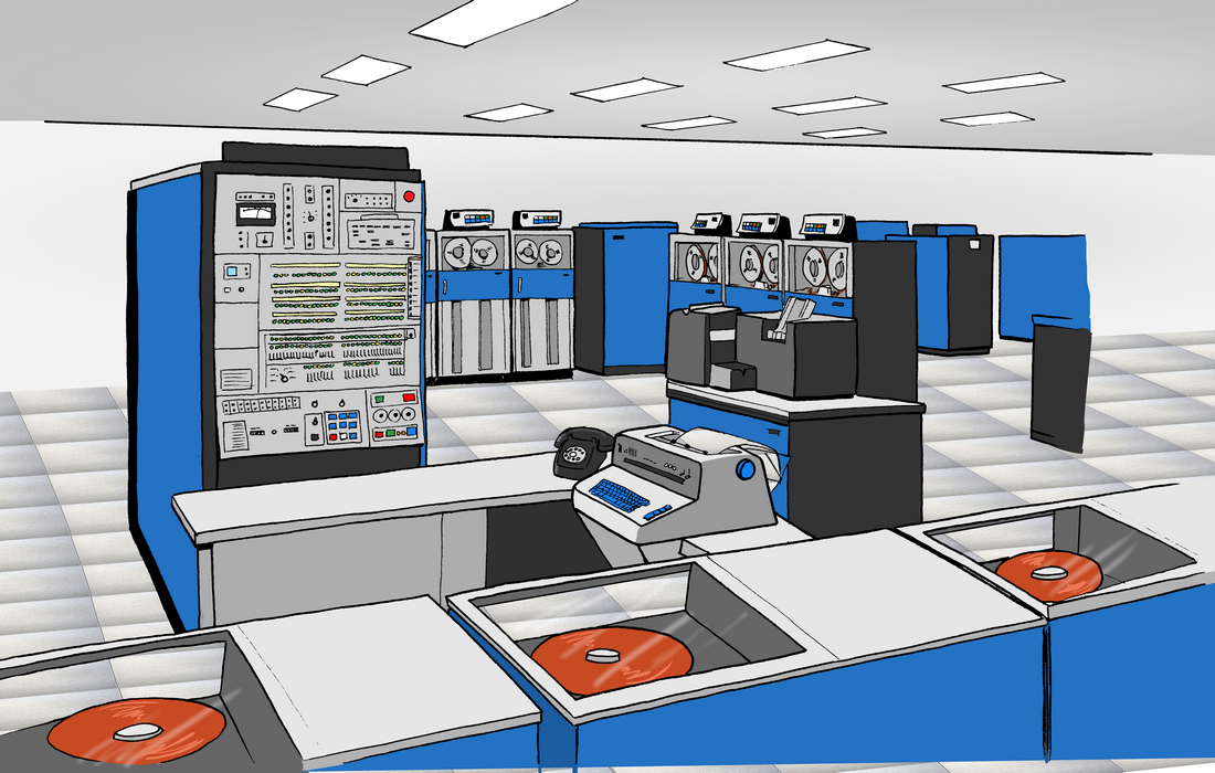 Pesky Gremlins Comic Backgrounds: Computers | Pesky Gremlins